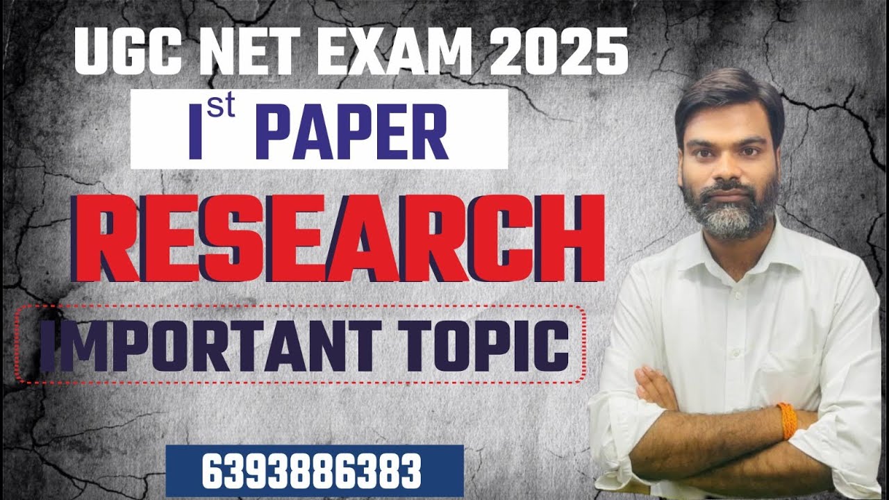 ugc net paper 1 RESEARCH || UGC NET RESEARCH IMP TOPIC Complete || ugc ...
