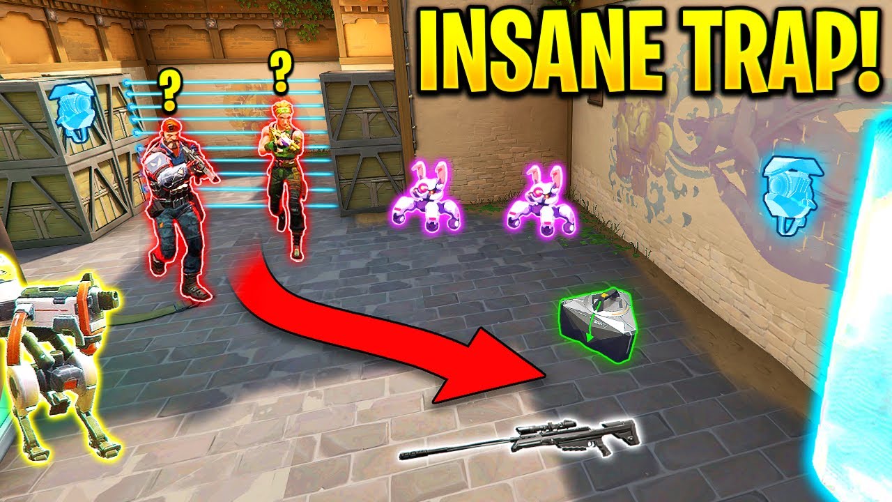 Valorant: The POWER of Creative Traps! - Best Bait & 200 IQ Planning ...