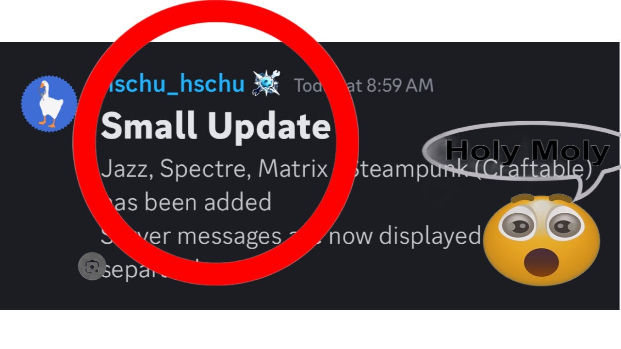 everything you need to know in the new small update - YouTube