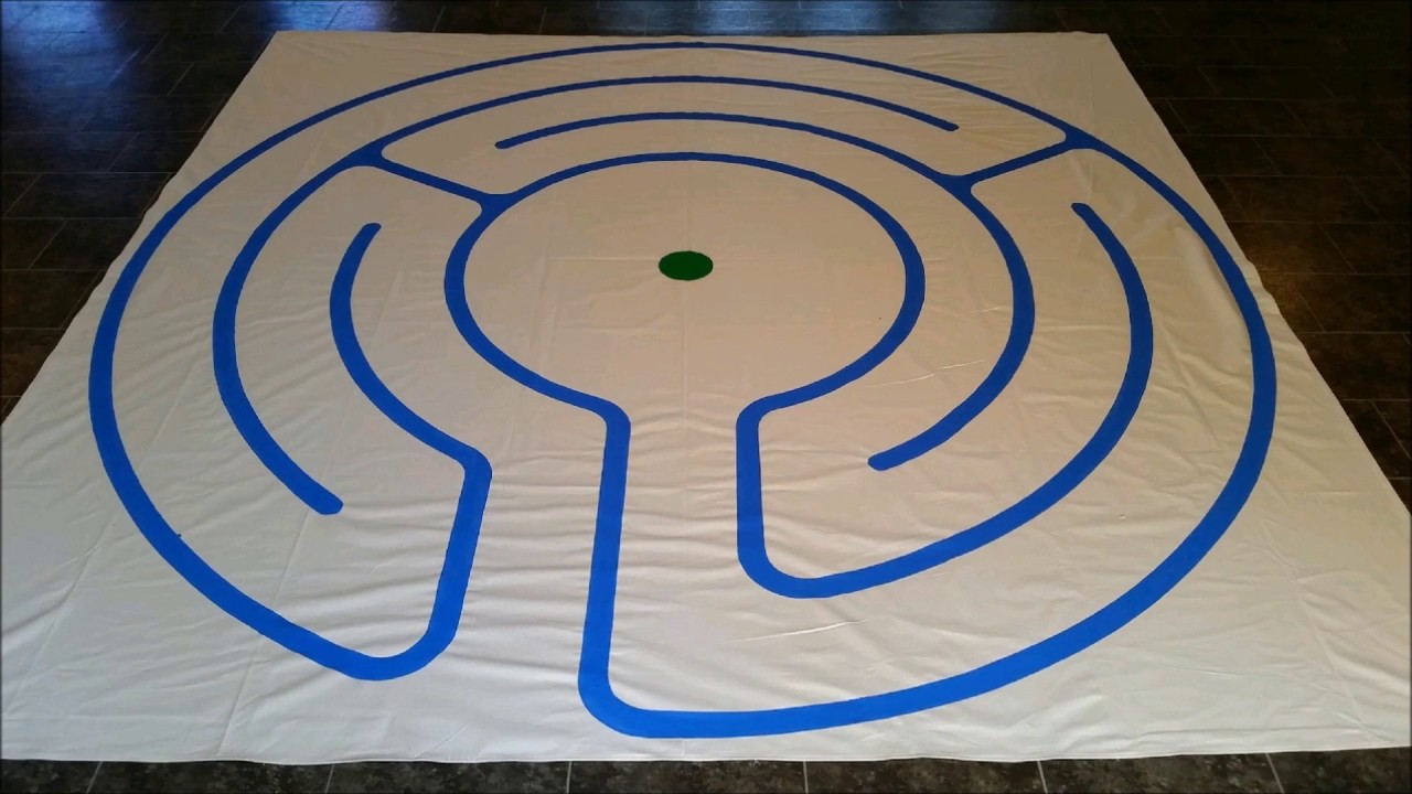 Making a Story Path Labyrinth - YouTube