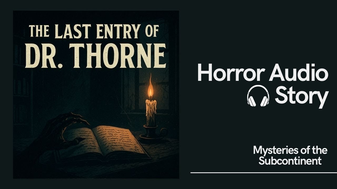 The Last Entry of Dr. Thorne | A Folklore Horror Audio Story (English ...