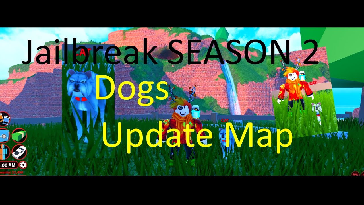 Jailbreak SEASON 2- [Dogs, Update Map and car]-Roblox - YouTube