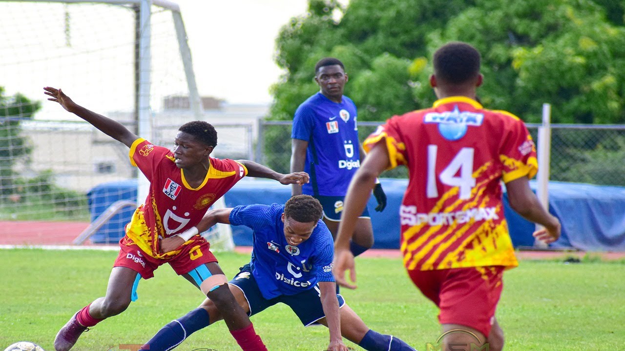 Jamaica college Vs St Andrew Technical High | Champions Cup Live ...