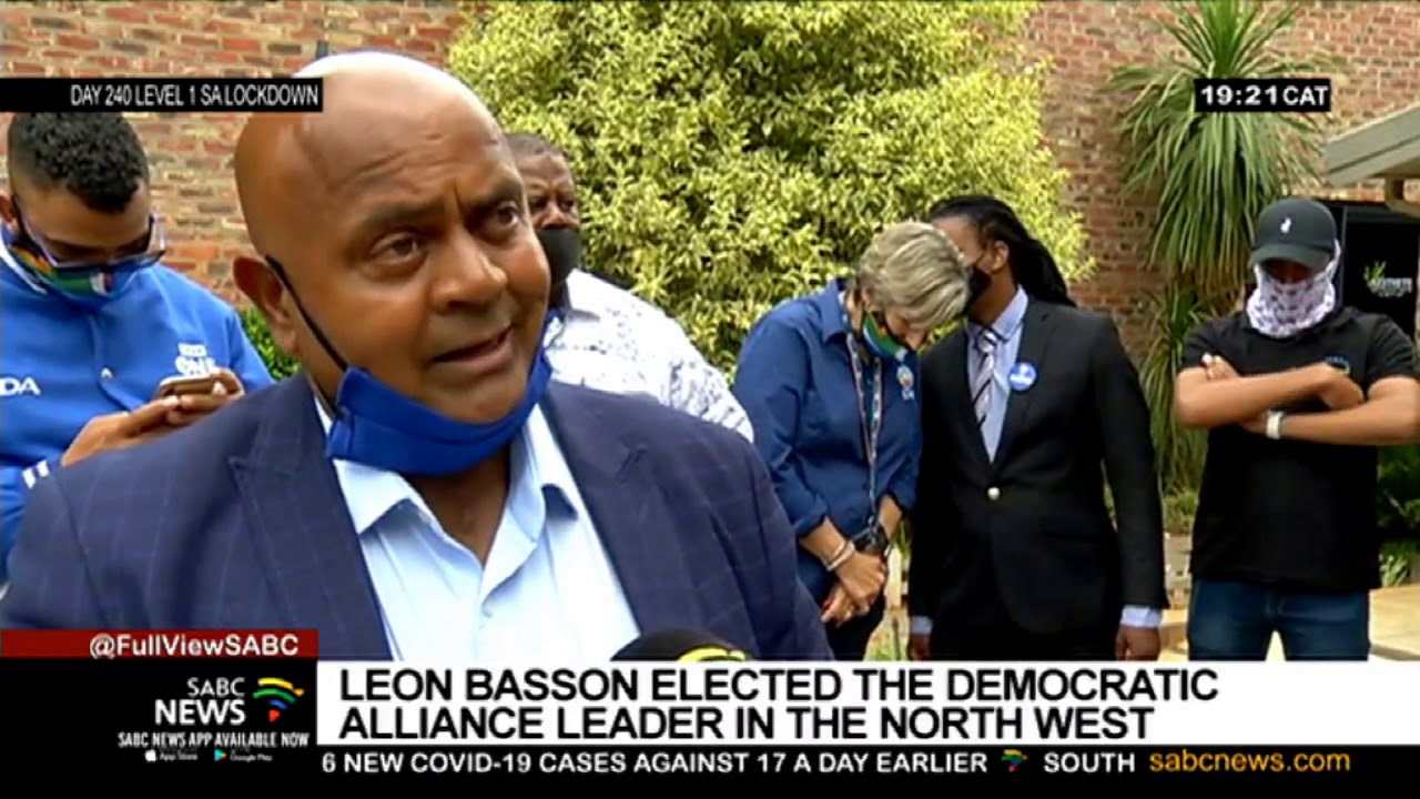 Leon Basson elected DA leader in the North West - YouTube