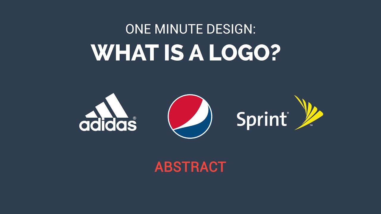 One Minute Design: What is a Logo? - YouTube