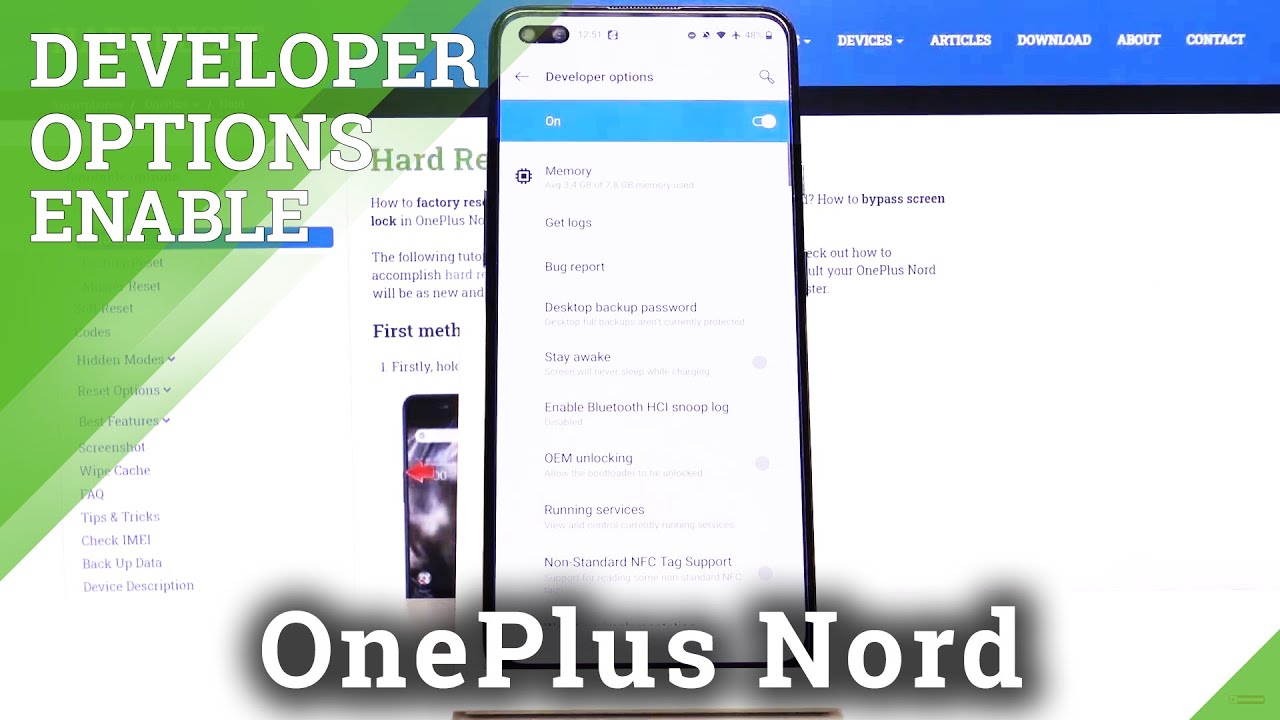 How to Enter Developer Mode in OnePlus Nord – Find Advanced Options ...