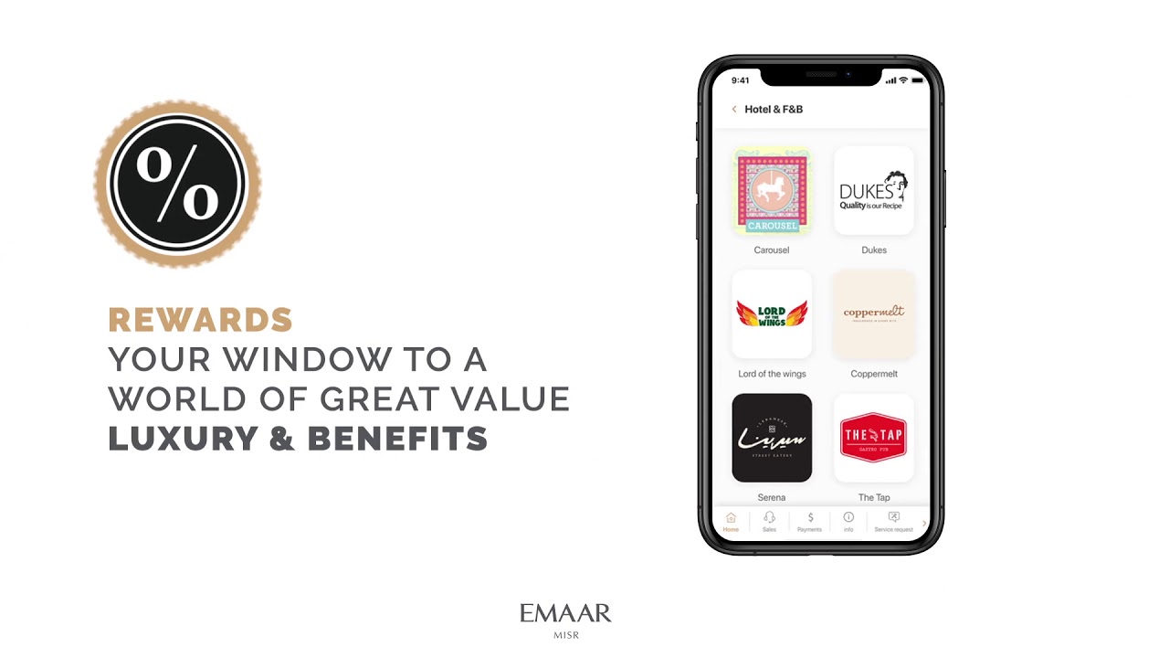 Emaar's New E-services Mobile Application - YouTube