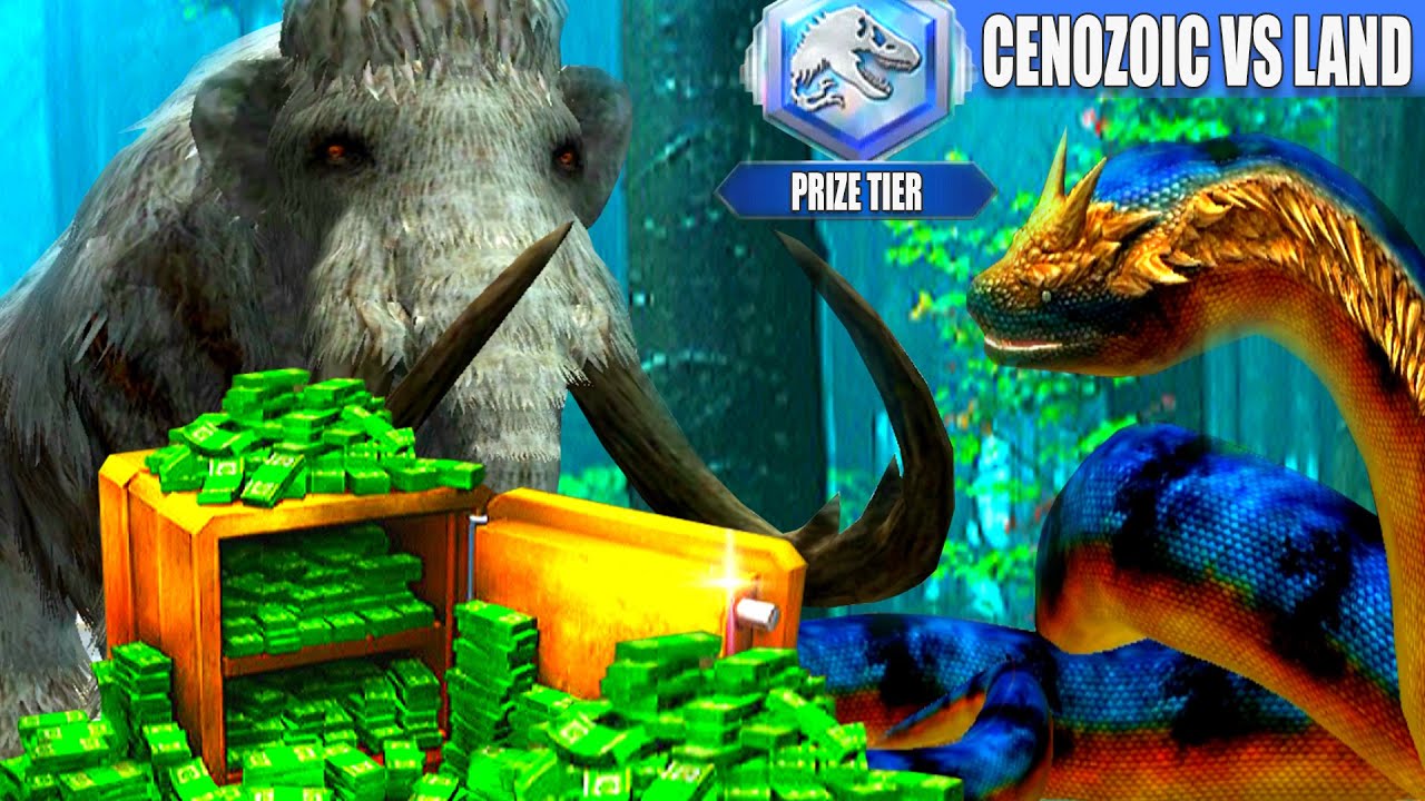 WOOLLY MAMMOTH vs TITANOBOA vs MAMMOTHERIUM (JURASSIC WORLD) - YouTube