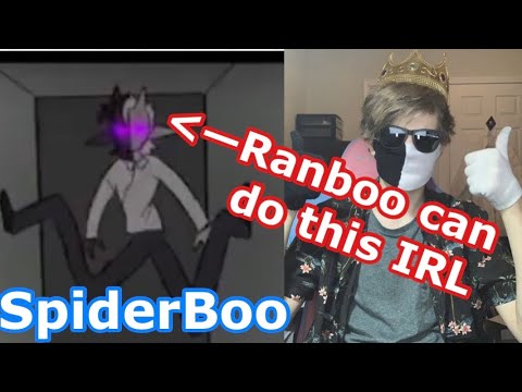 Ranboo says he can Spread himself on his wall like a SPIDER and ...