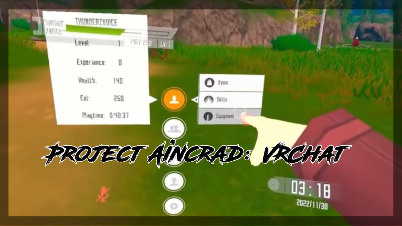 Project Aincrad: VRChat - YouTube