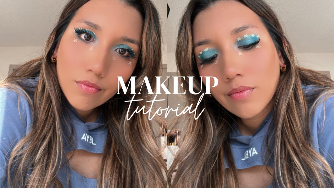Spring Creative Makeup Look - YouTube