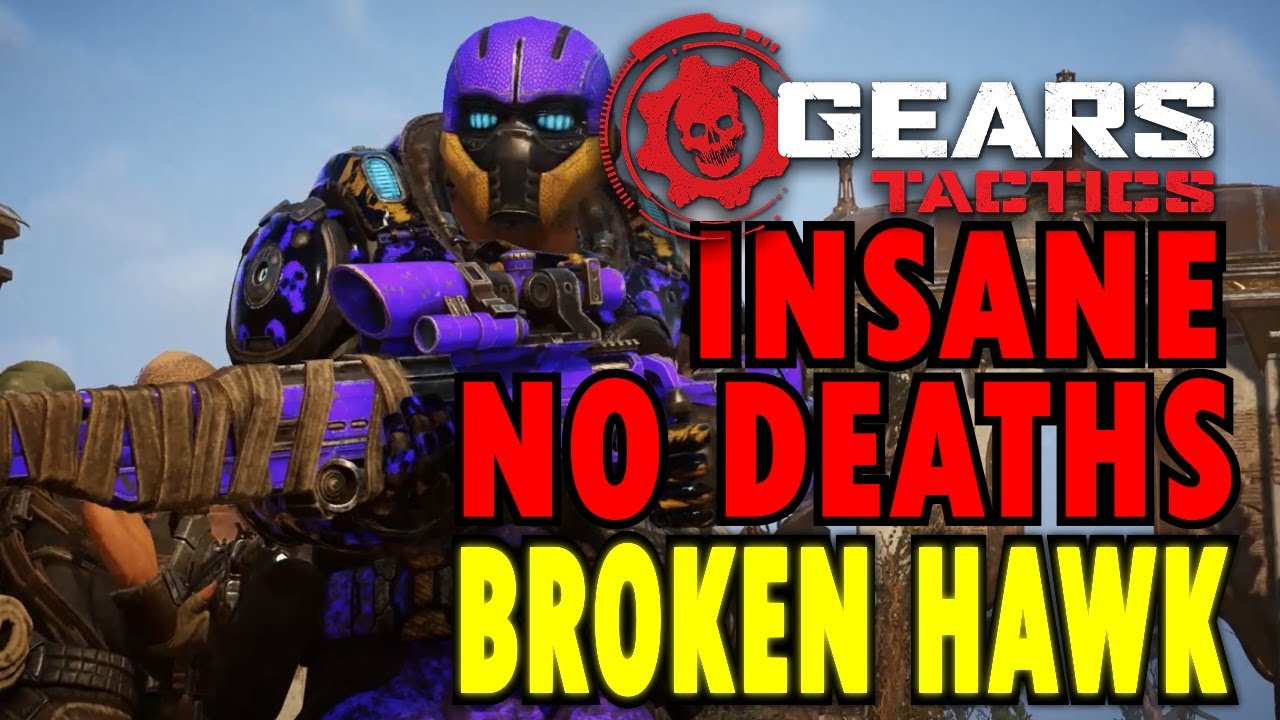 Gears Tactics Act 3 - Broken Hawk - Insane + No Deaths guide. - YouTube