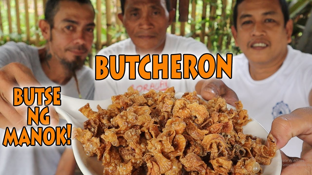 BUTCHERON | CHICHARONG BUTSE NG MANOK | CRISPY CHICKEN CROPS - YouTube