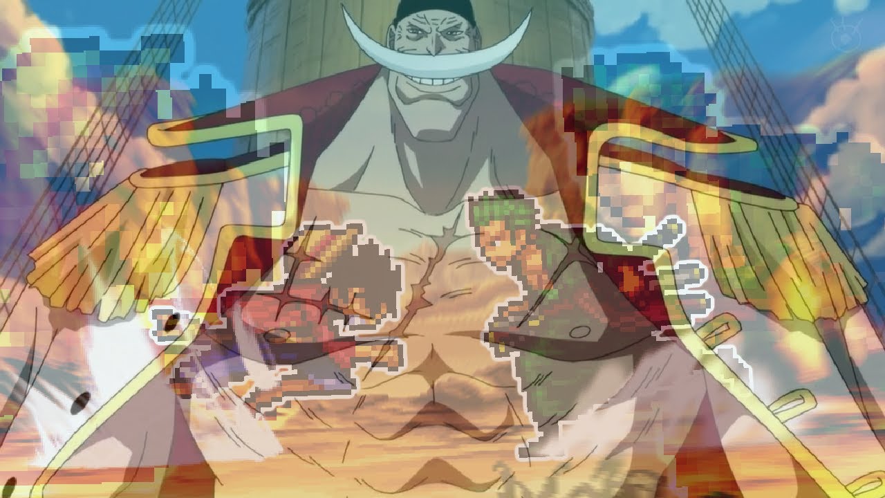 One Piece Sprite animation: Luffy vs Zoro (Animated by Steve and Cladi ...