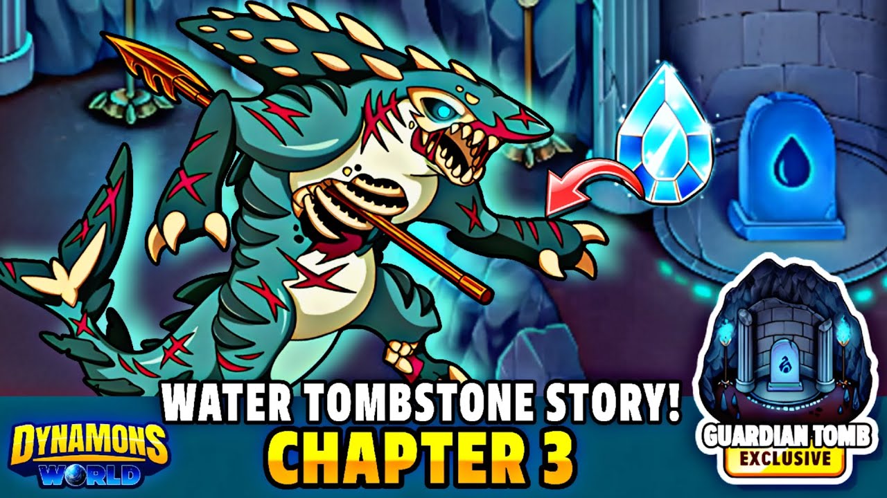 Dynamons World: Guardian Tomb Chapter 3🔥 | New Skin Dead Sharkonyx 🤩 # ...