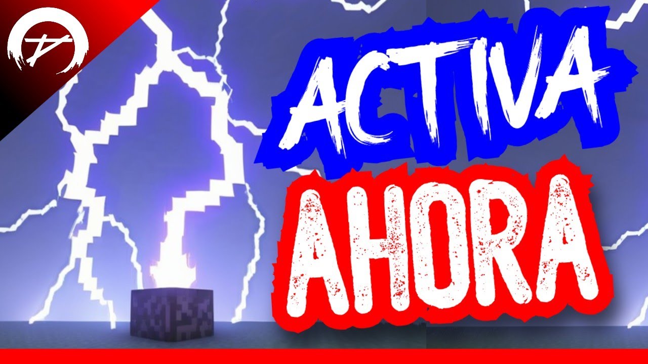 👽👌 Como PONER la TORMENTA en Minecraft 👽👌 - YouTube