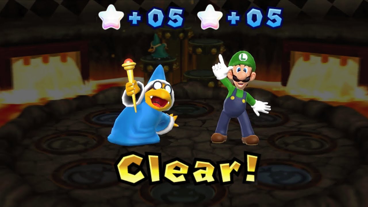 Mario Party 9 - Magikoopa vs Shy Guy vs Luigi vs Mario - Boo's Horror ...