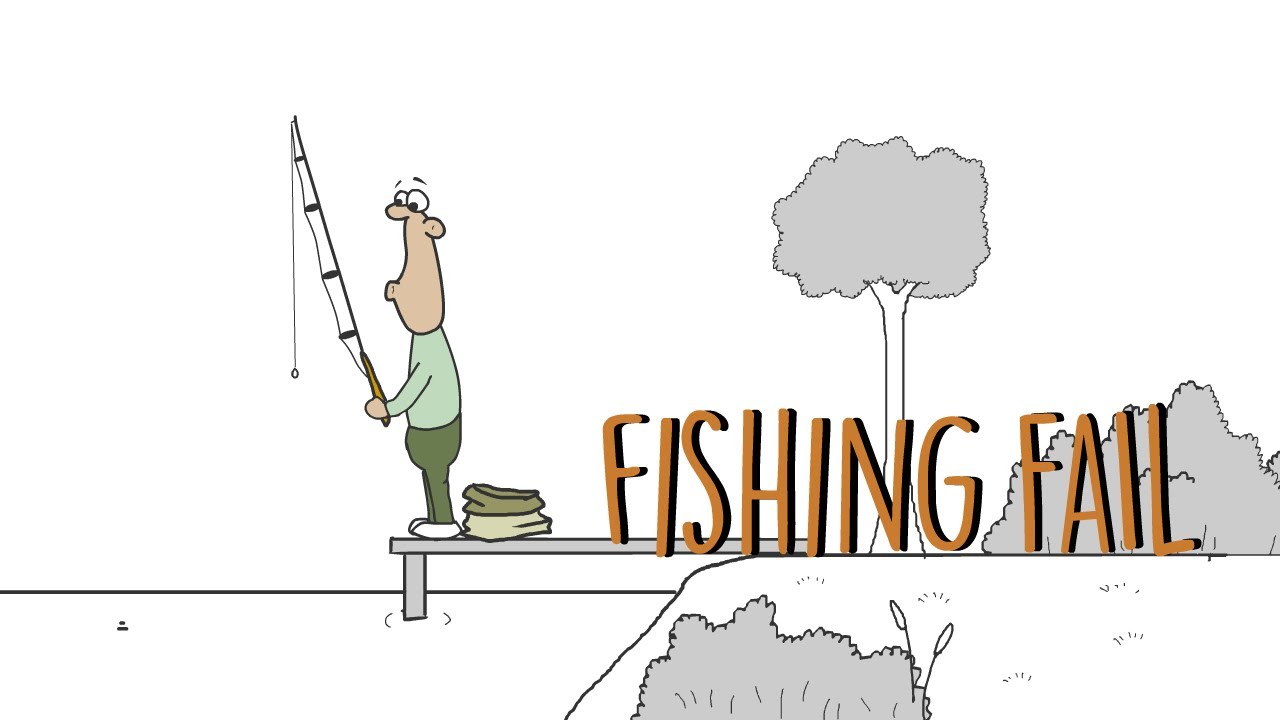 Fishing Fail | Funny Animation | funny cartoon 2 - YouTube