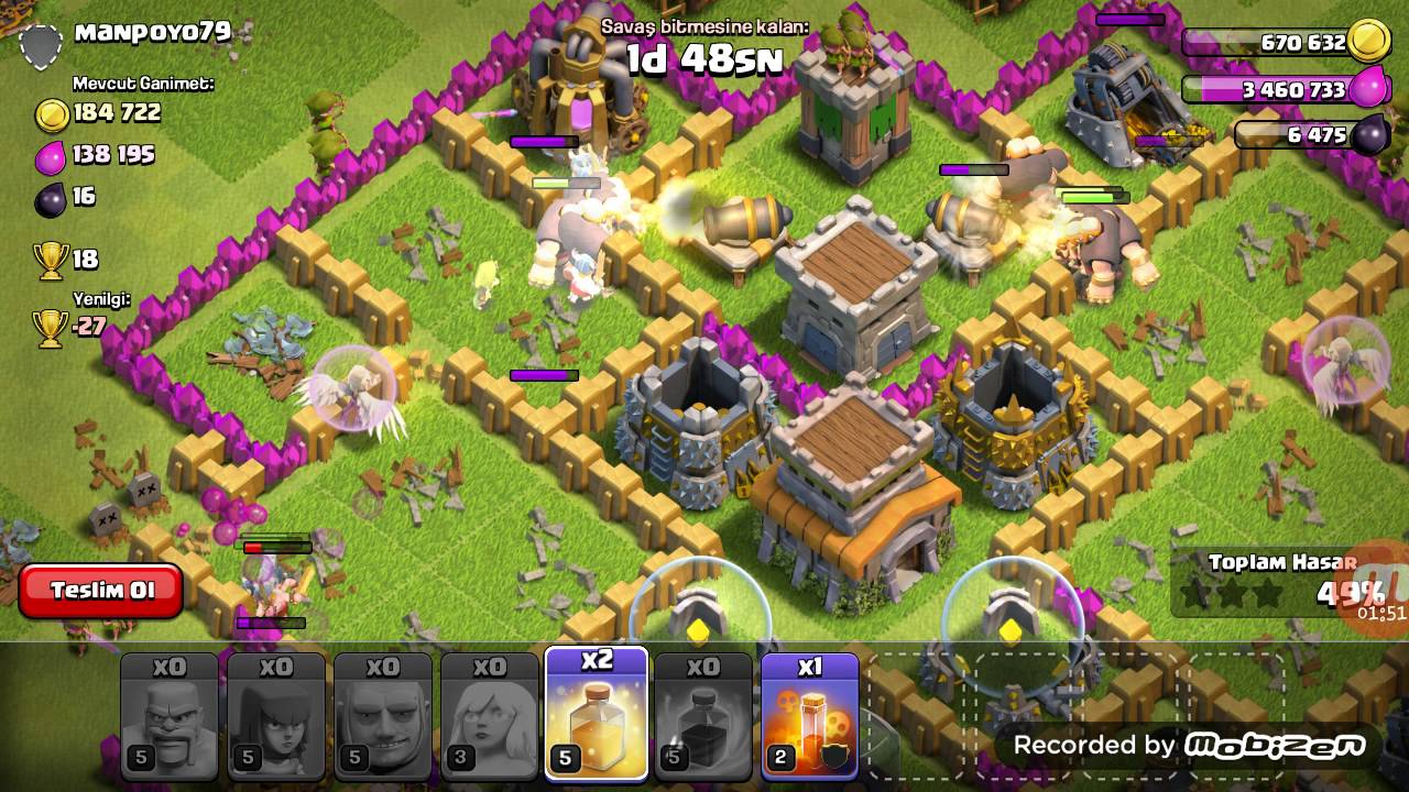 Coc dev sifaci saldirisi - YouTube