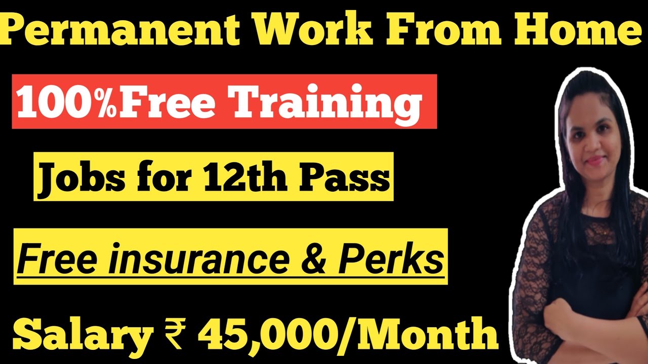Work From home job||Jobs for 12th pass||Latest job pan India hiring ...