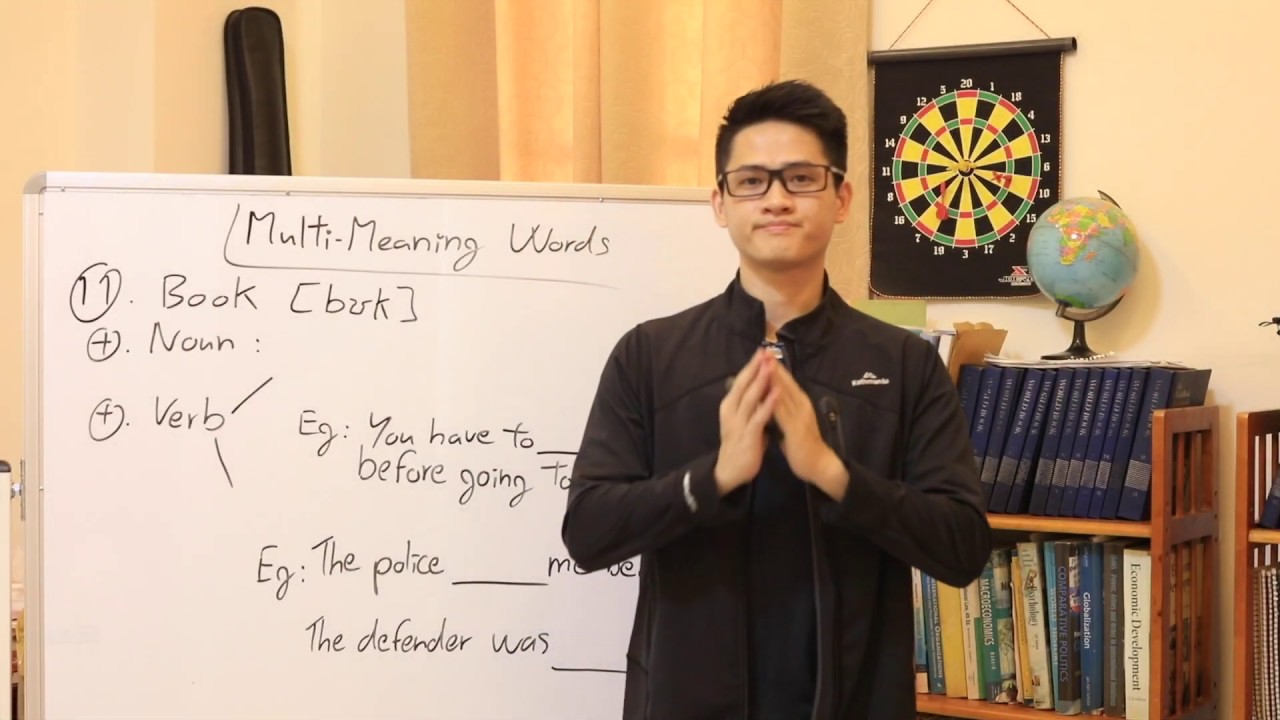 Multi Meaning Words 11 Book YouTube