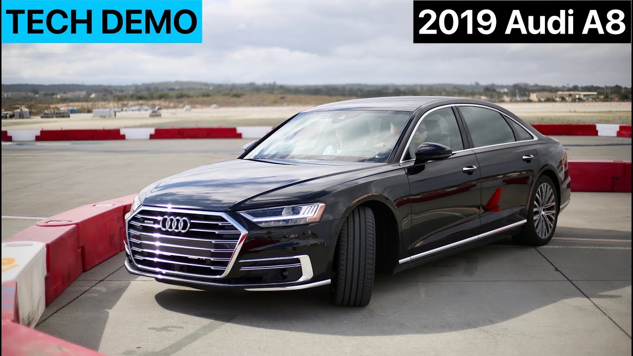 2019 Audi A8 Active Safety Feature Demo - YouTube