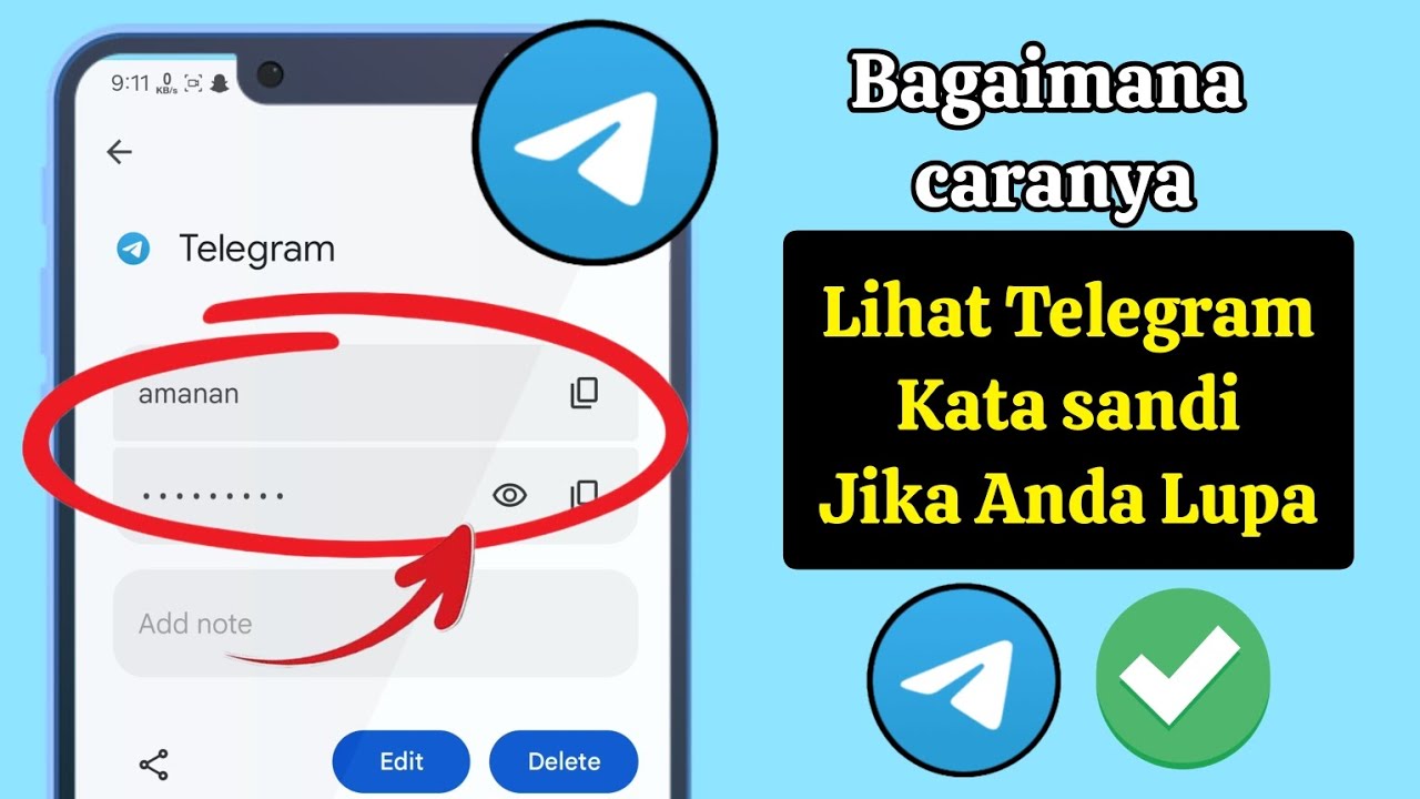 Cara Melihat Password Telegram Jika Lupa | kata sandi telegram lupa ...