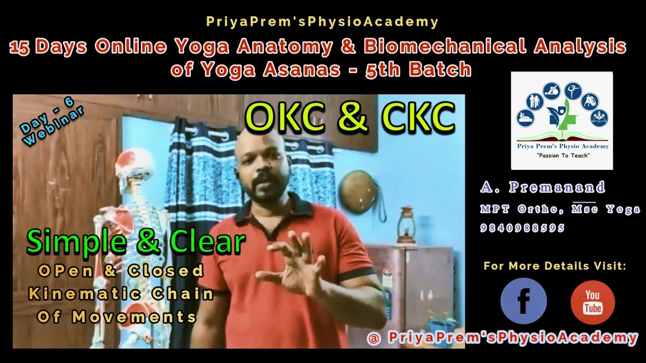 Open & Closed Kinematic Chain Of Movements (Simple & Clear) | Yoga ...