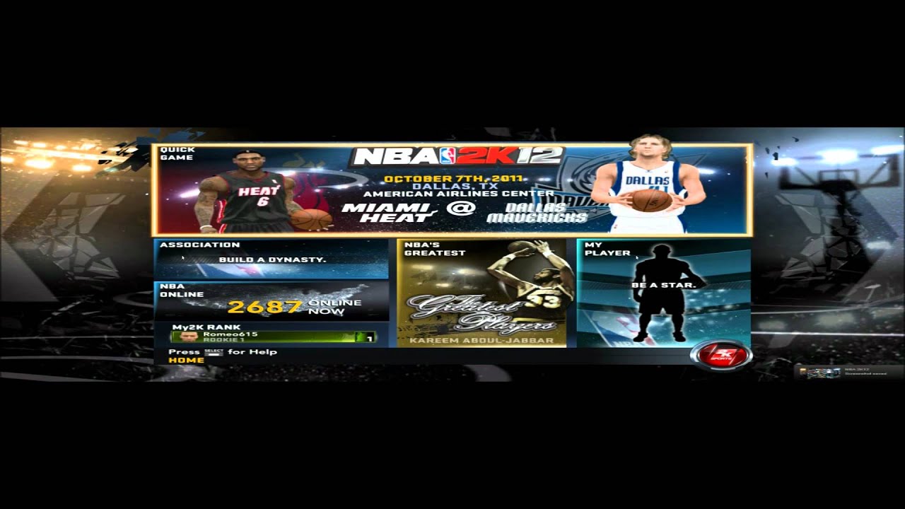 NBA 2K12 Graphics Mod - YouTube