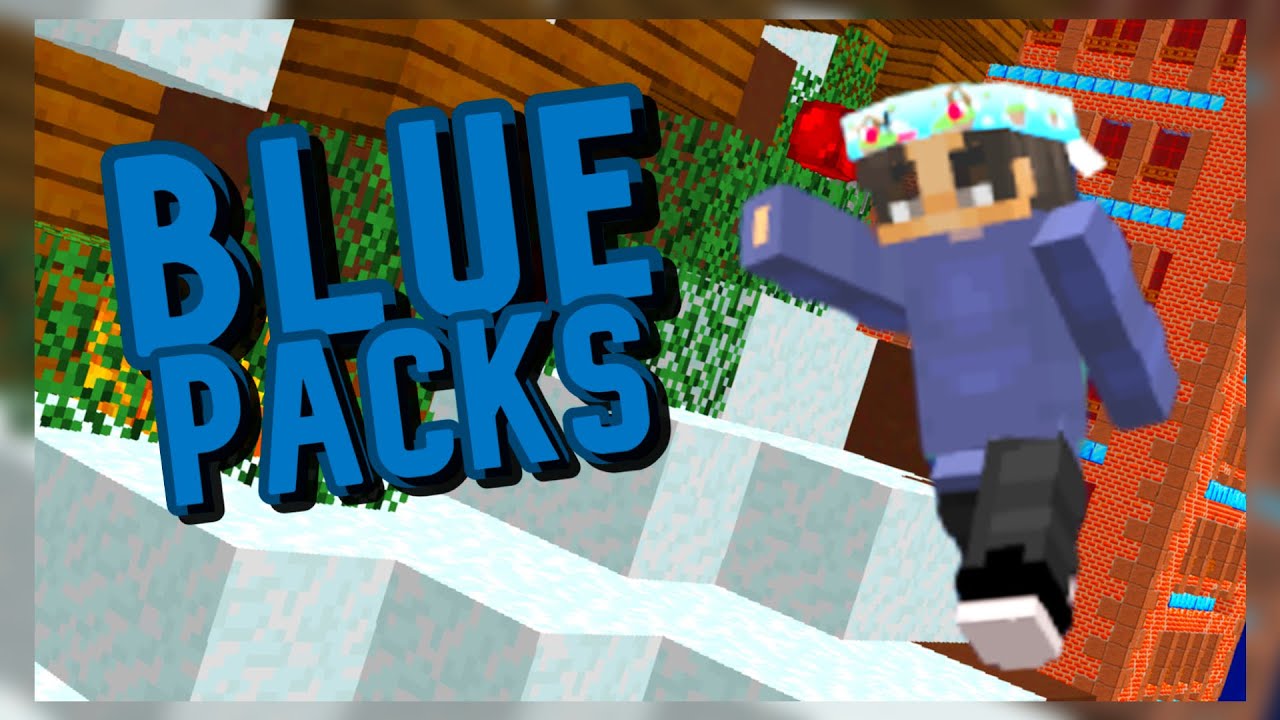 The BEST BLUE texture packs for Bedwars - YouTube