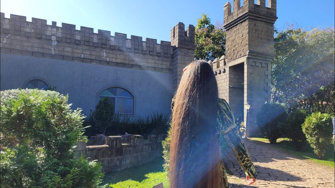 The Brazilian Rapunzel Adri in a Brazilian Castle | A Rapunzel ...