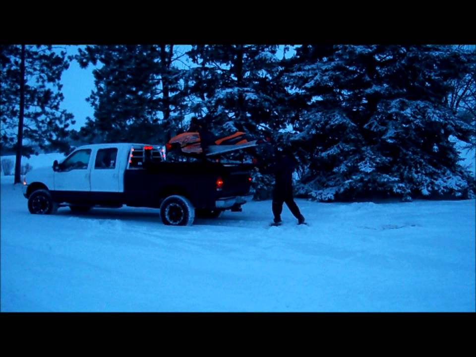 Two Rivers Sled Decks: How To Load A Sled Deck - YouTube