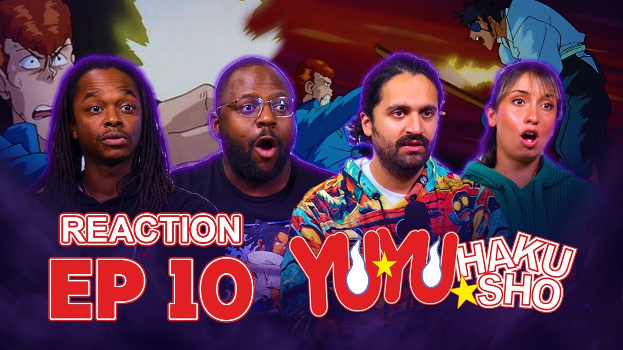 Kuwabara's Spirit Sword | Yu Yu Hakusho - Ep. 10 | Group Reaction - YouTube