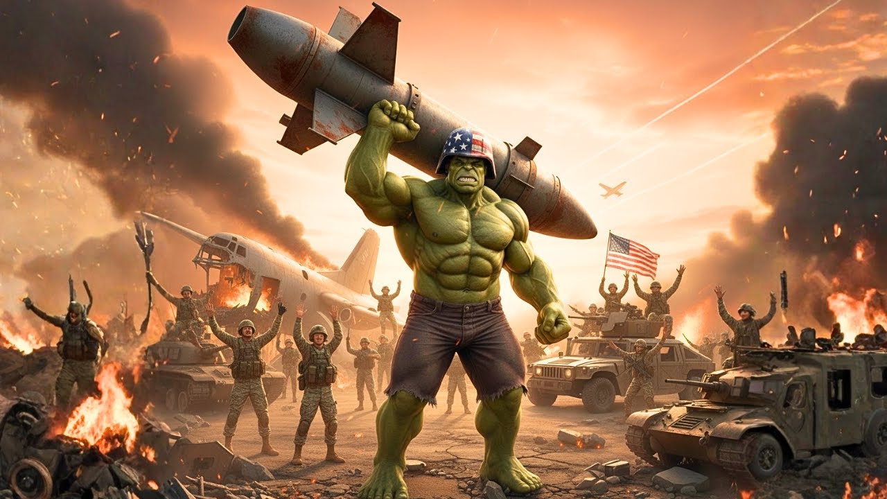 Hulk Supported the US Army in World War II | Epic Battle | Full Movie ...