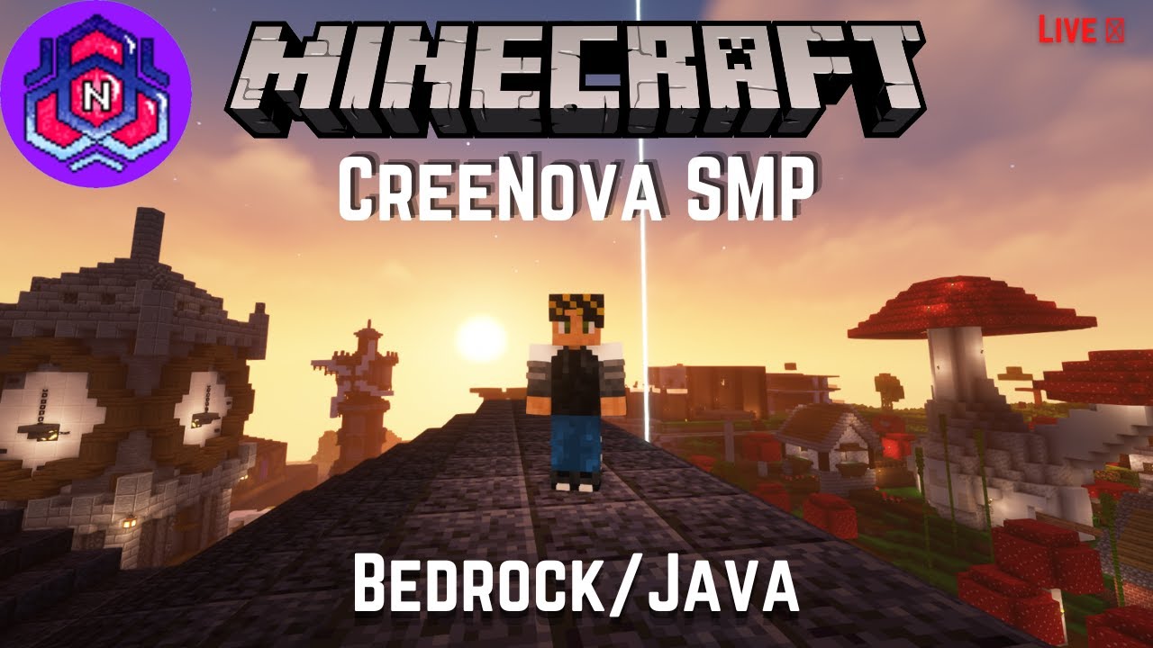 Public Minecraft Java/Bedrock SMP | Livestream - YouTube