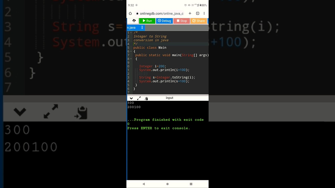 How Integer to String conversion in java ??? #java #coding - YouTube