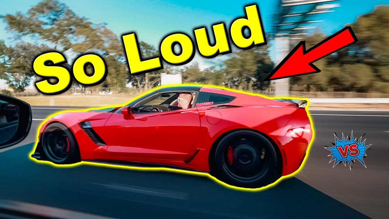 R35 GTR vs C7 Corvette Z06 | Cruise and Meet - YouTube