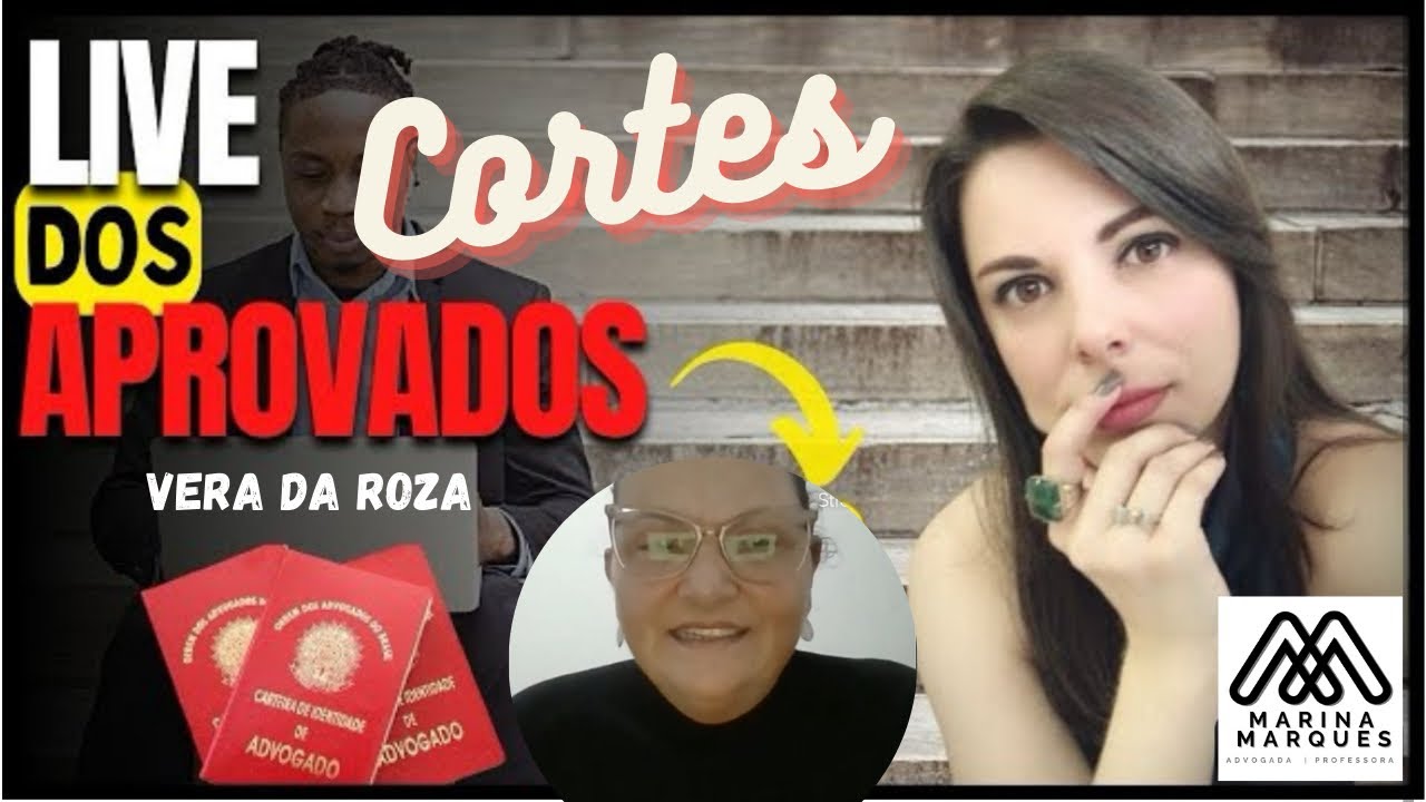LIVE DOS APROVADOS - CORTES | Vera da Roza - YouTube