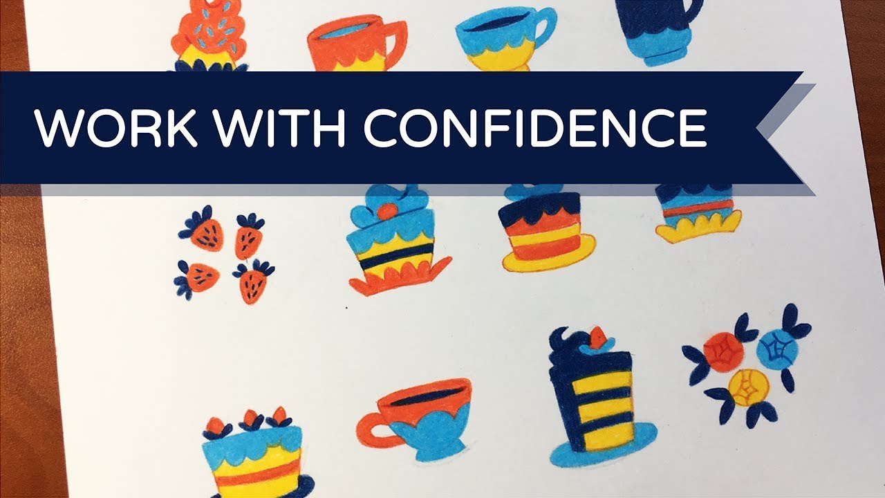 Work With Confidence | Draw With Me - YouTube