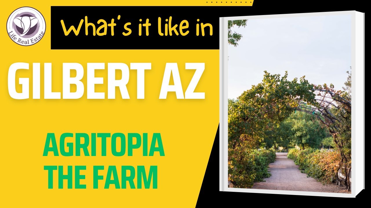 What's it like in Gilbert, Arizona? Agritopia: The Farm - YouTube