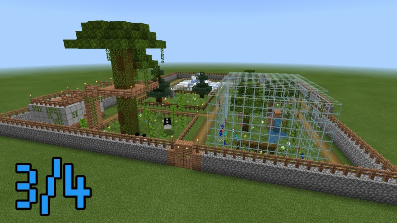 🔴 HOW TO BUILD A MINI ZOO IN MINECRAFT? | Part 3/4 - YouTube