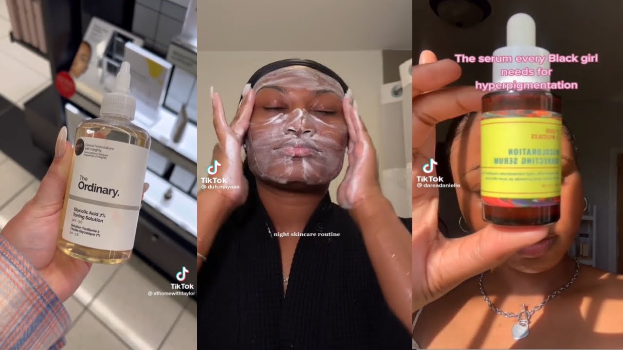 Skincare tik tok acne tips hyperpigmentation tips how to get clear skin ...