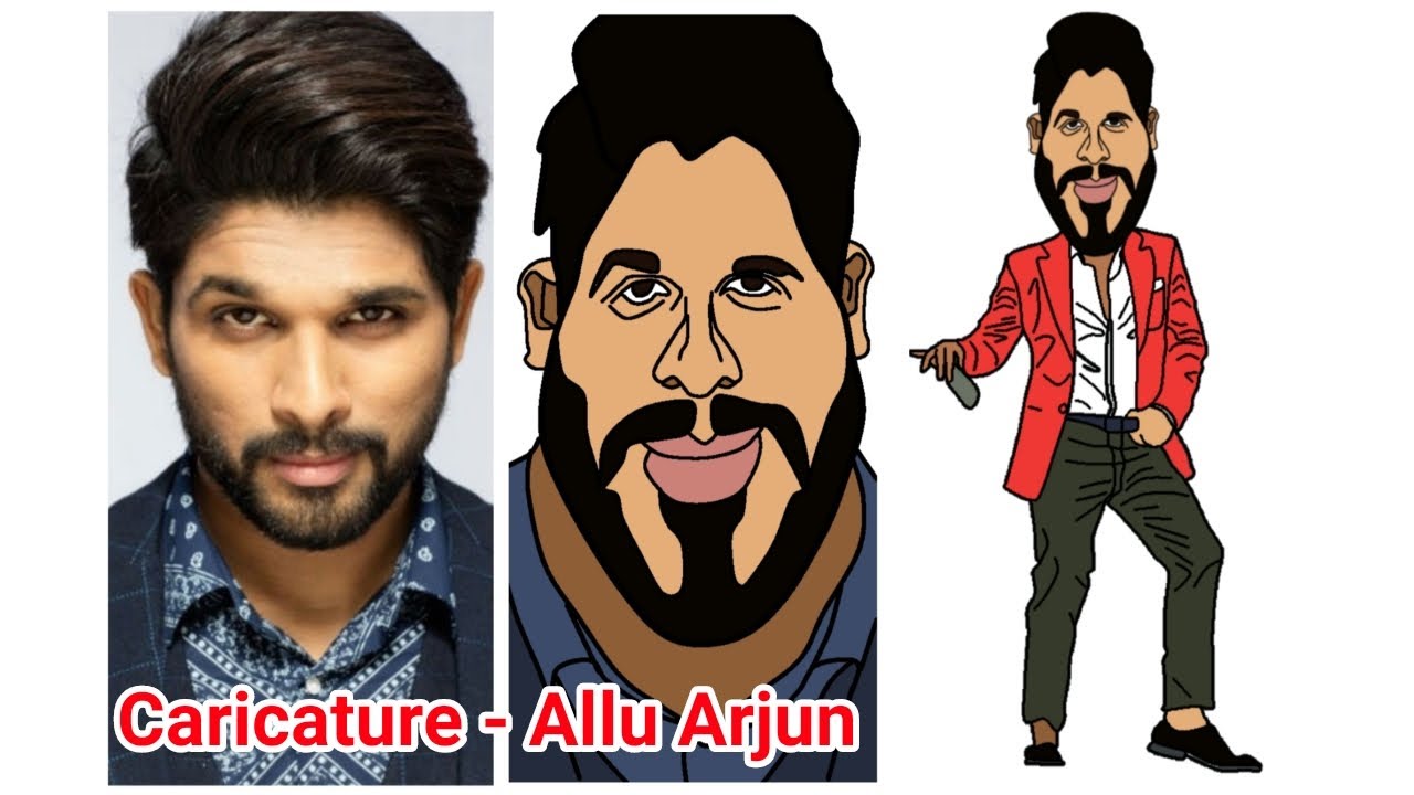 Top 154 + Allu arjun cartoon - Delhiteluguacademy.com