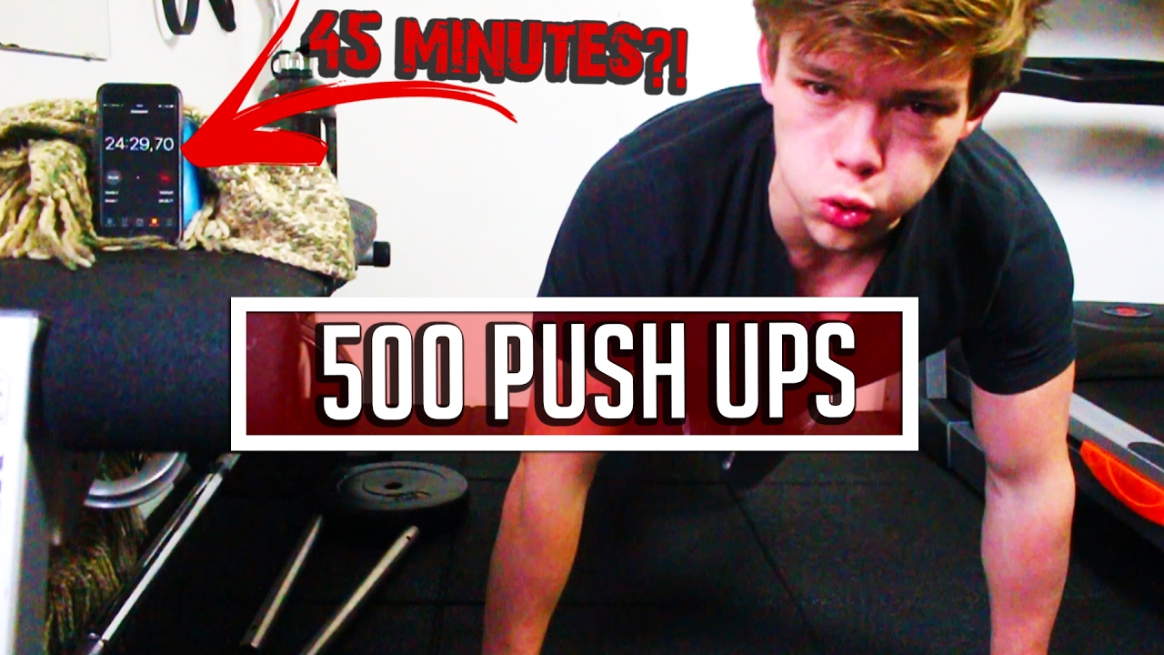 Lazar Novovic 500 PUSH UPS Under 45 Minutes (BAR BROTHERS CHALLENGE ...