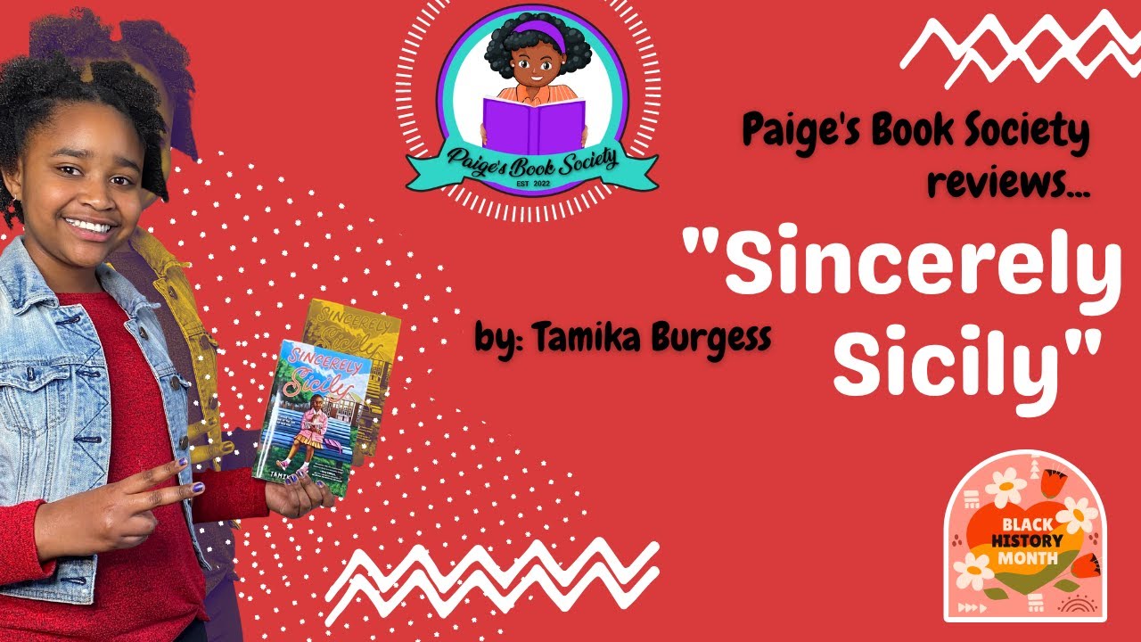Book Review- "Sincerely Sicily" by: Tamika Burgess - YouTube