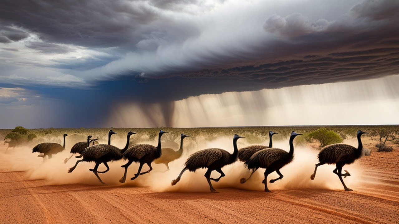 Emu Invasion: Australia's Great Emu War! - YouTube