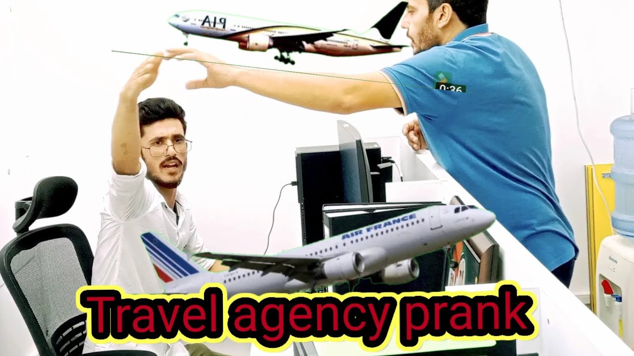 | TRAVEL AGENCY PRANK || By talib | in Check Check pakao || #crazy ...