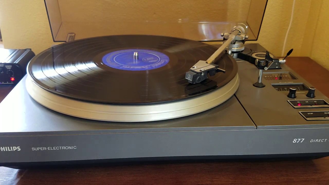 Philips 877 Turntable Playing, Hold Me - YouTube