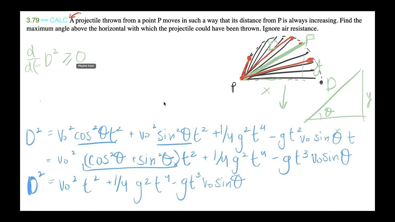 Projectile Motion Challenge Problem! - YouTube