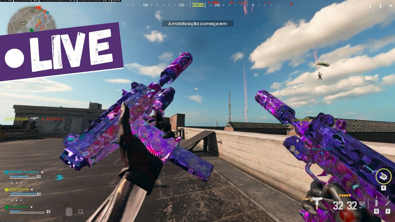 🔴 AO VIVO tarde de Cod Warzone - YouTube